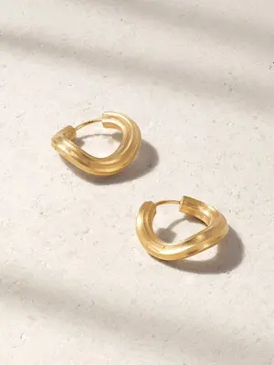 OLE LYNGGAARD COPENHAGEN Under The Sea Creol 18-karat Hoop Earrings - Gold