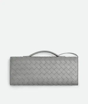 Bottega Veneta Andiamo Clutch - Sterling