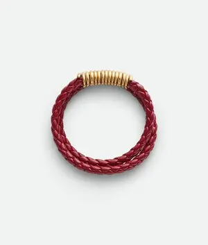 Bottega Veneta Curl Leather Bracelet