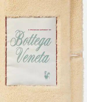 Bottega Veneta Merino Shearling Blouson - Beige