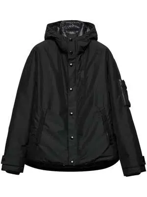 Prada Technical Fabric Down Jacket - Black