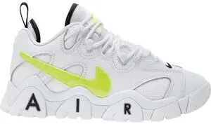 Nike Air Barrage Low Sneakers - White/black/volt