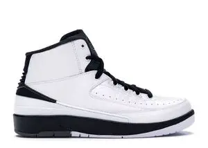 JORDAN 2 Retro Sneakers - White/blackone-colorcool Grey
