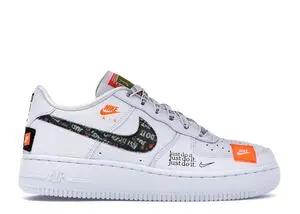 Nike Air Force 1 Low Just Do It Pack - White/total Orange/black