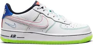 Nike Air Force 1 Low Outside The Lines Sneakers - White/racer Blue