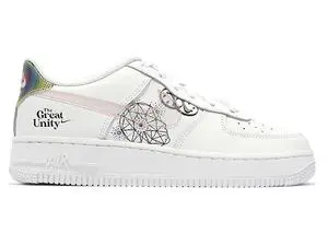 Nike Air Force 1 Low The Great Unity Sneakers - White/white/black