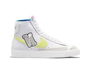 Nike Blazer Mid '77 High-top Sneakers - White/lemon