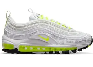 Nike Air Max 97 Sneakers - White/volt/black