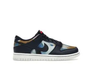 Nike Dunk Low Graffiti Navy Sneakers