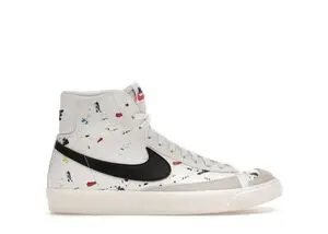 Nike Blazer Mid 77 High-top Sneakers - White/white/sail