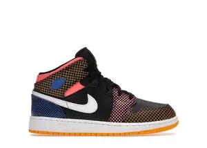 JORDAN 1 Mid Mmd Grid Sneakers