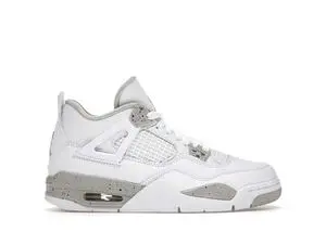 JORDAN 4 Retro - White/tech Grey/black