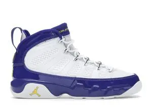 JORDAN 9 Retro Kobe Bryant Pe Sneakers - White/concord/tour Yellow