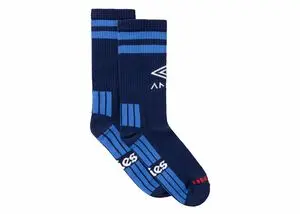 Aries X Umbro Eye Socks - Blue