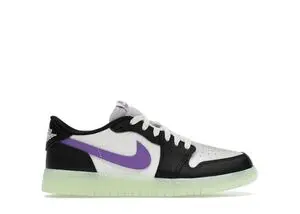 JORDAN 1 Retro Low Og - Black/black Raspberry/volt Tint
