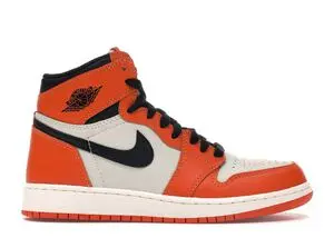 JORDAN Air Jordan 1 Retro Reverse Shattered Backboard GS Sail/starfish/black