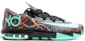 Nike Kd 6 Nola Gumbo League - Multi/color/green Glow