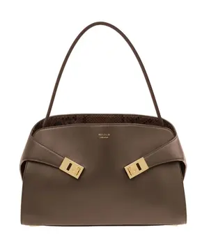 Ferragamo Paneled Shoulder Bags