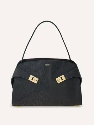 Ferragamo Paneled Shoulder Bags