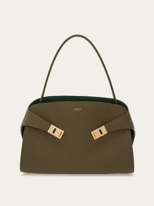 Ferragamo Color Blocked Shoulder Bags