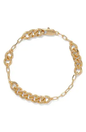 Lady Grey Trace Chain Bracelet - Gold
