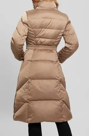 Guess Olga Down Puffer Coat With Removable Hood