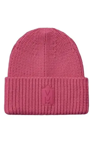 Mackage Mackage Jude Colorblock Ribbed Beanie Bright Pink