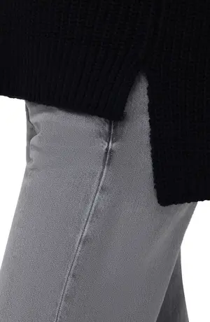 525 America 525 Stella Cotton Turtleneck Sweater - Black
