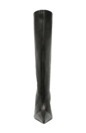 Schutz Siena Pointed Toe Knee High Wedge Boot