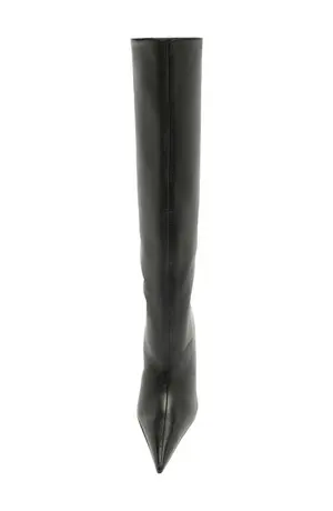 Schutz Siena Pointed Toe Knee High Wedge Boot