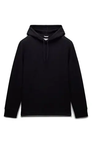 Reigning Champ Lightweight Cotton Blend Waffle Hoodie