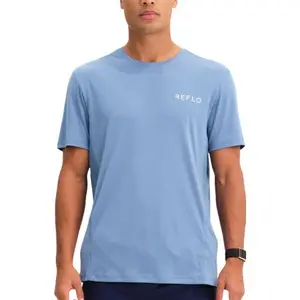 REFLO Hudson Recycled Active T-shirt Coronet Blue