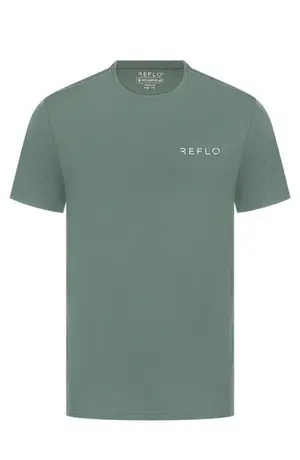 REFLO Hudson Recycled Active T-shirt - Dark Forest