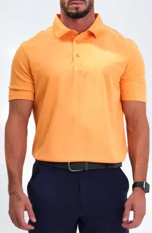 REFLO Bohai Performance Polo - Tangerine