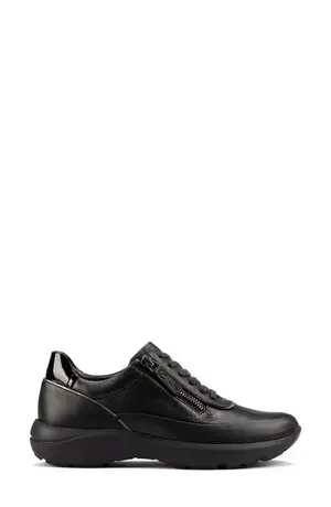 Clarks Tivoli Zip Sneakers - Black Combi