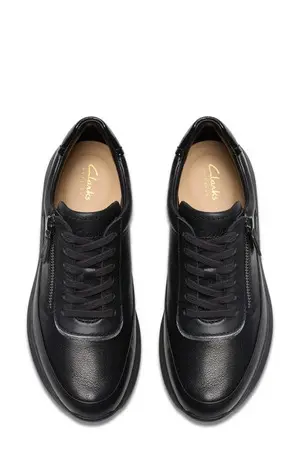 Clarks Tivoli Zip Sneakers - Black Combi