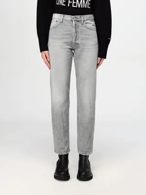 DONDUP Straight Leg Jeans - Mouse Grey
