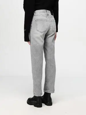 DONDUP Straight Leg Jeans - Mouse Grey