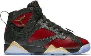 JORDAN 7 Retro Doernbecher - Black/university Red