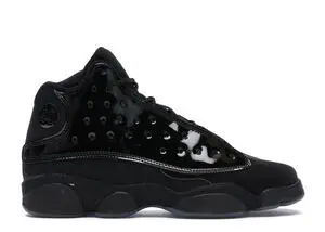 JORDAN 13 Retro Cap And Gown Sneakers - Black