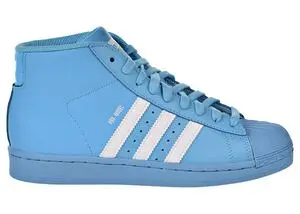 Adidas High Top Sneakers - Bright Cyan/white