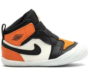 JORDAN 1 Crib Bootie - Sail/black/starfish