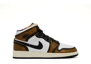 JORDAN 1 Mid Se Sneakers - Black/taxi/white