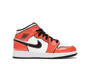 JORDAN Jordan 1 Mid Turf Orange/black/white