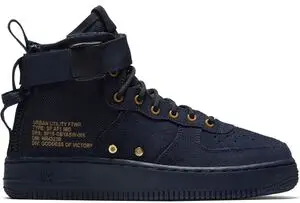 Nike Sf Air Force 1 Mid - Obsidian/black