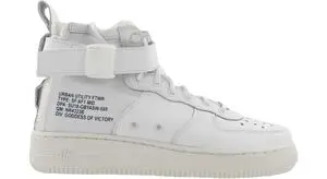 Nike Sf Air Force 1 Mid Sneakers - White
