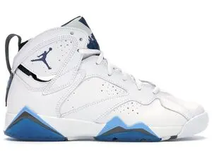 JORDAN 7 Retro Sneakers - White/french Blue/flint Grey