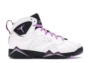 JORDAN 7 Retro Sneakers High Top - White/fuchsia Glow/black