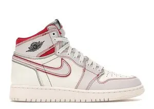 JORDAN 1 Retro High Phantom Gym Red Gs - Sail/black/phantom