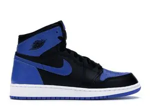 JORDAN 1 Retro Sneakers - Black/royal/white